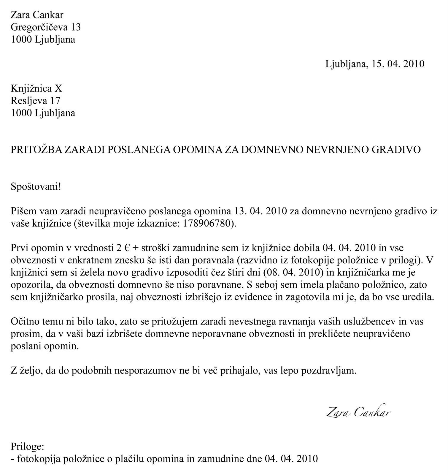 Kako napisati pritožbo?