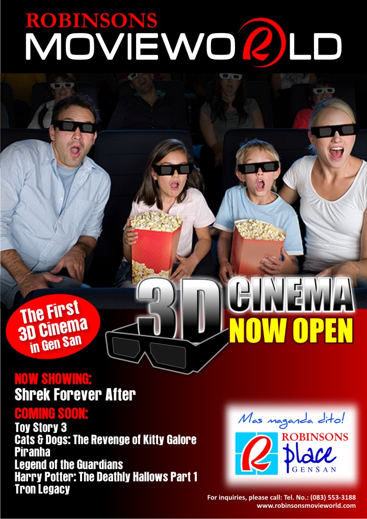 Small Steps by Jinky: Robinsons Movieworld Rocks My World!