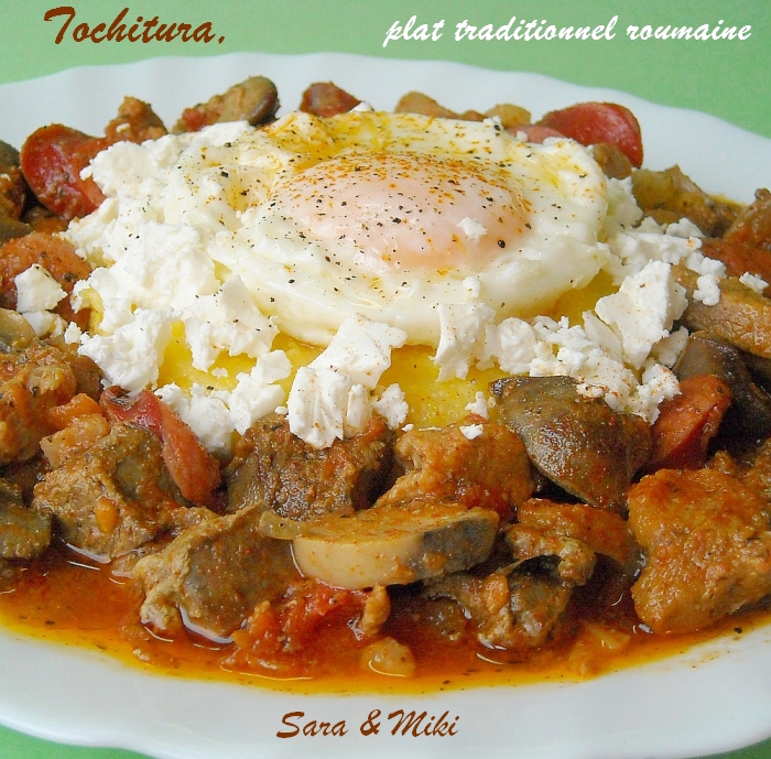Les plats roumaines: Tochitura, plat traditionnel roumaine
