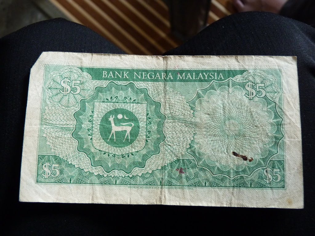 My Life, Sabah & Gunpla: Malaysia's old money notes.