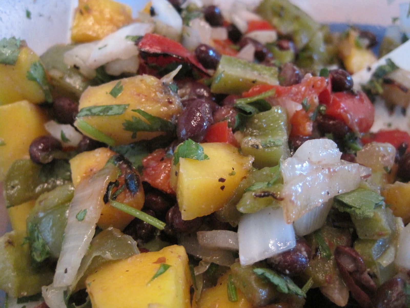Corcoran Street Kitchen: Grilled Tropical Black Bean Salad