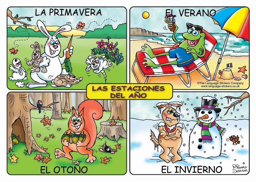 TE CUENTO UN CUENTO: LAS ESTACIONES DEL AÑO