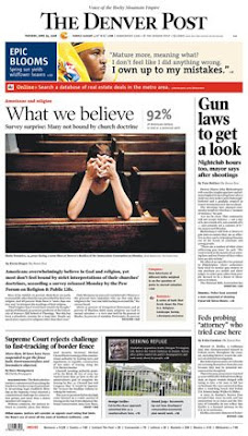 Teaching Journalism Blog: Eye-Catching Newspaper Layout