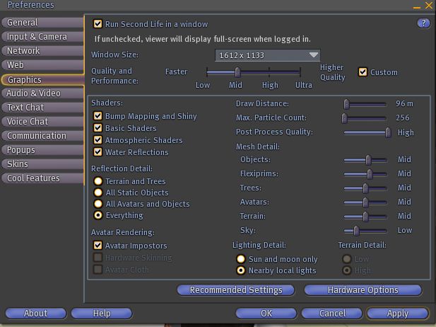 Windlight Preset - *Starley* Settings 2 | Second Life Freeze Frame