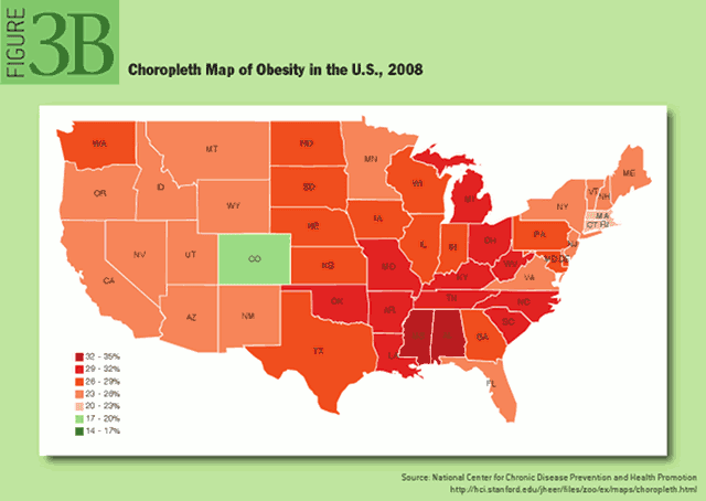 A Cartographical World: Choropleth Map