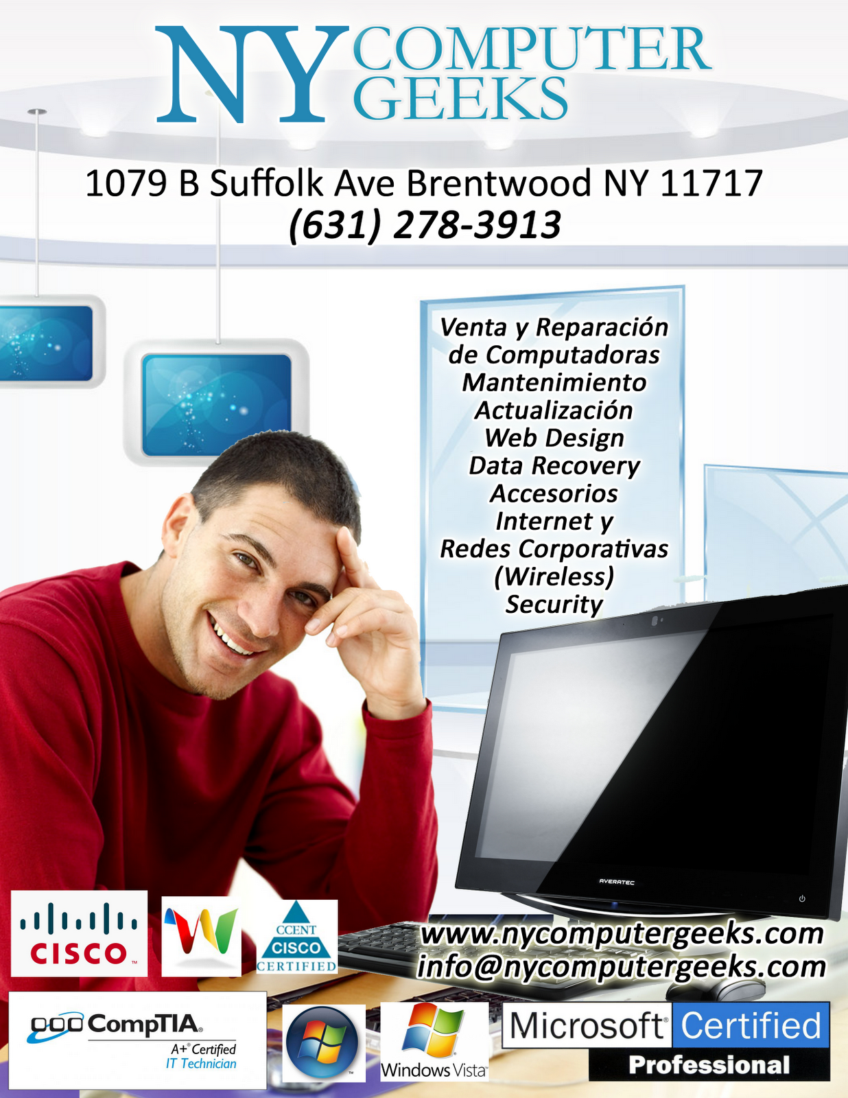 Temple Solaris: Anuncio - NY Computer Geeks