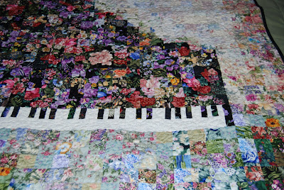 Committing My Way...: Piano Watercolor Quilt