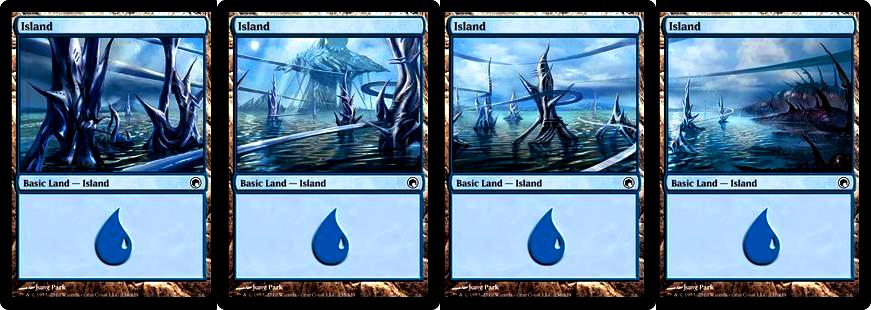 MTG Realm: Mirrodin Lands