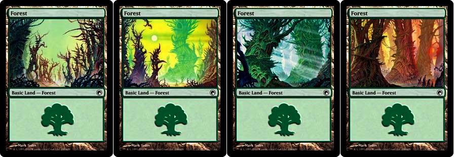 MTG Realm: Mirrodin Lands
