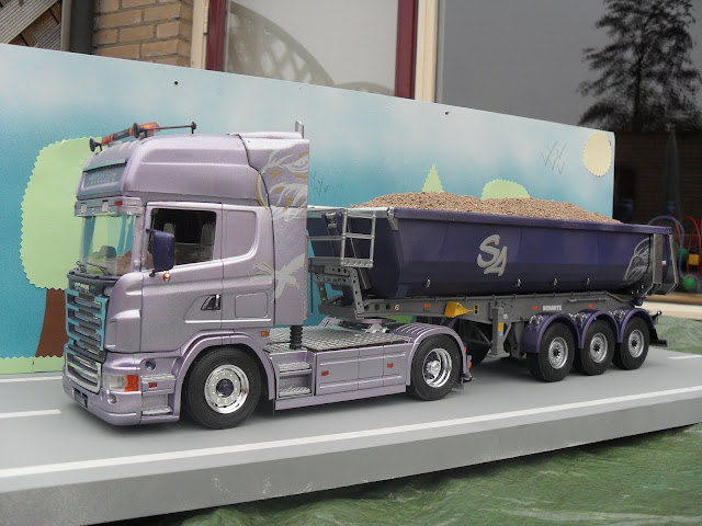 vrachtwagen modelbouw 1:24: Scania modellen