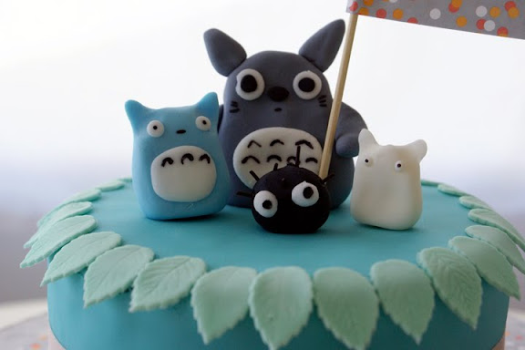 Coco Cake Land - Cakes Cupcakes Vancouver BC: Totoro Anniversary Cake ...