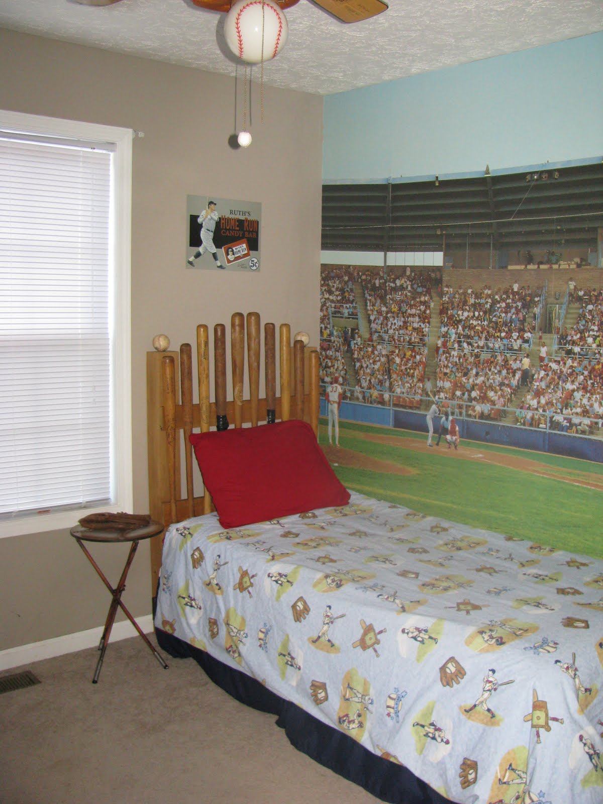 Chappell of Love: Baseball Room Headboard