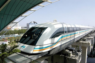 El Magnificento Site: Kereta Maglev: Melayang Di Atas Rel
