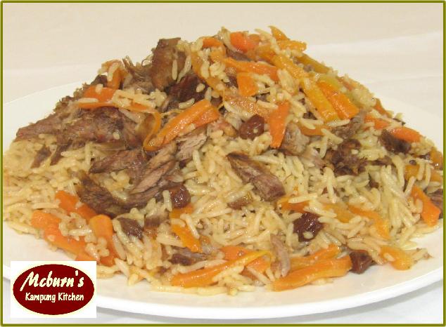 Mcburn's/Mid east: Bukhari Mutton Rice