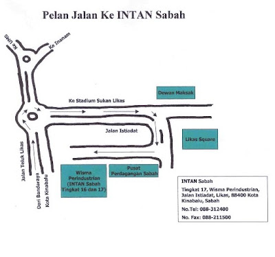 BOOK OF MAP: Map 38 - Peta Lokasi INTAN Sabah
