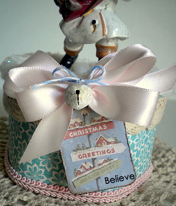 Creating from the Heart: ♥ Little Ice Skater Christmas Box ♥