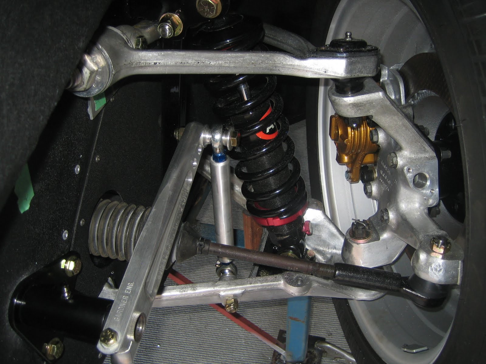 Roy's GT40 Project: Suspension progress