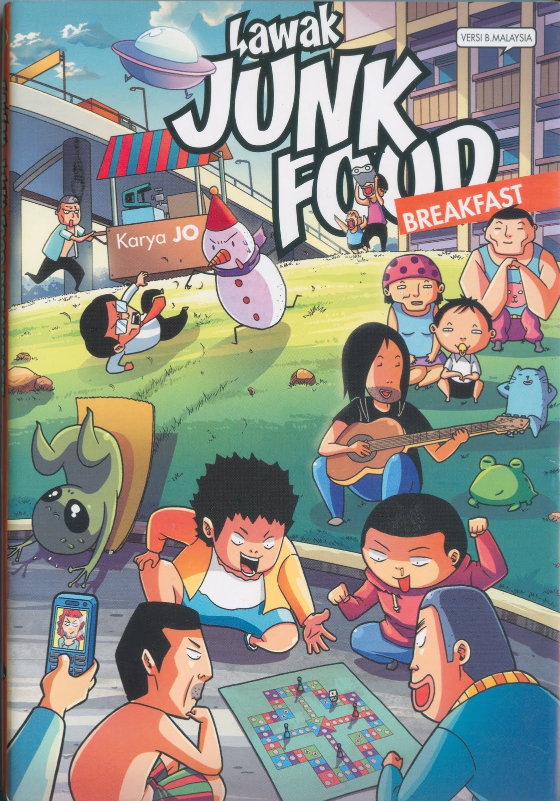 Gempak Malaysia's Comic!: Lawak Junk Food: Breakfast