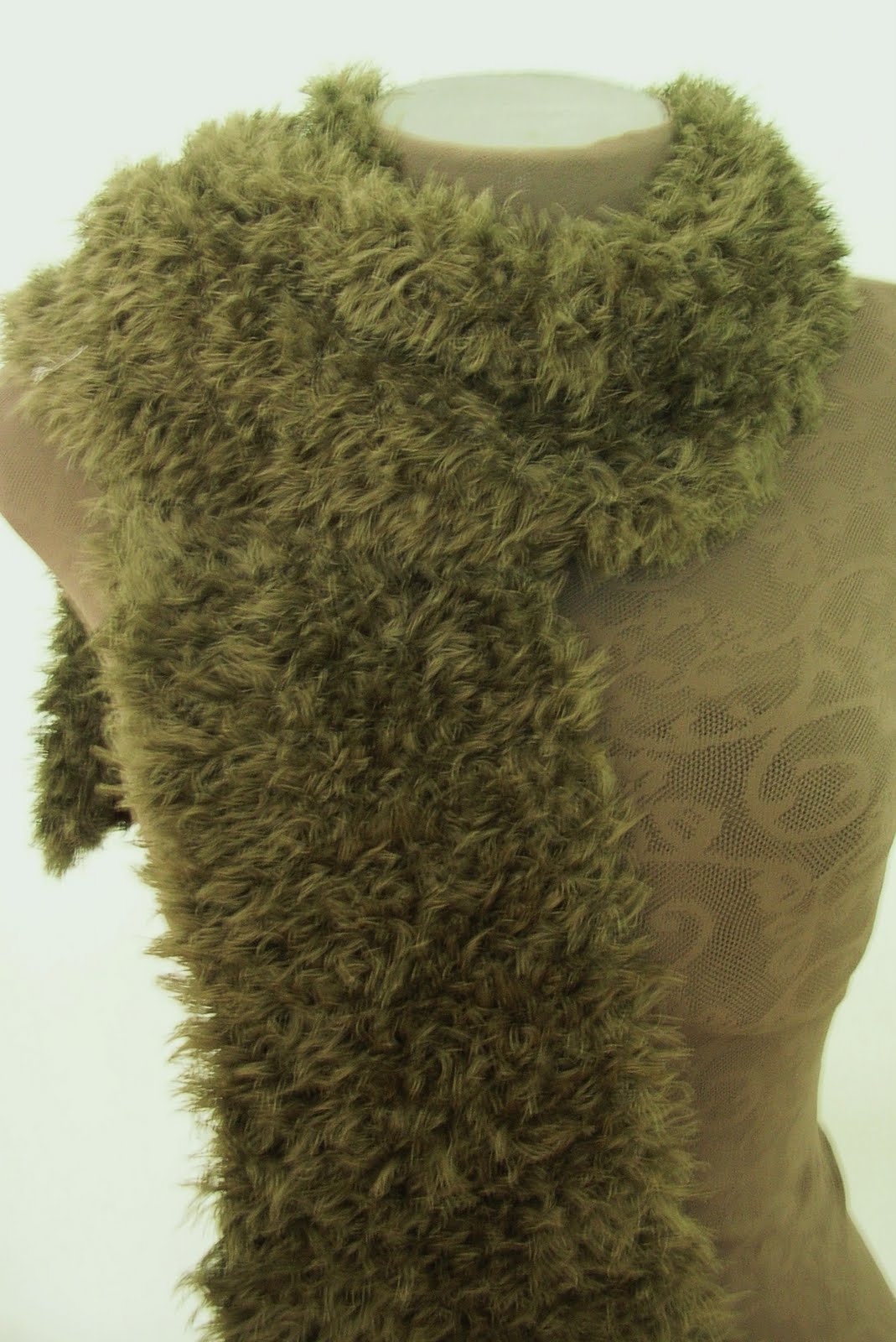 Reta por tricô: Cachecol