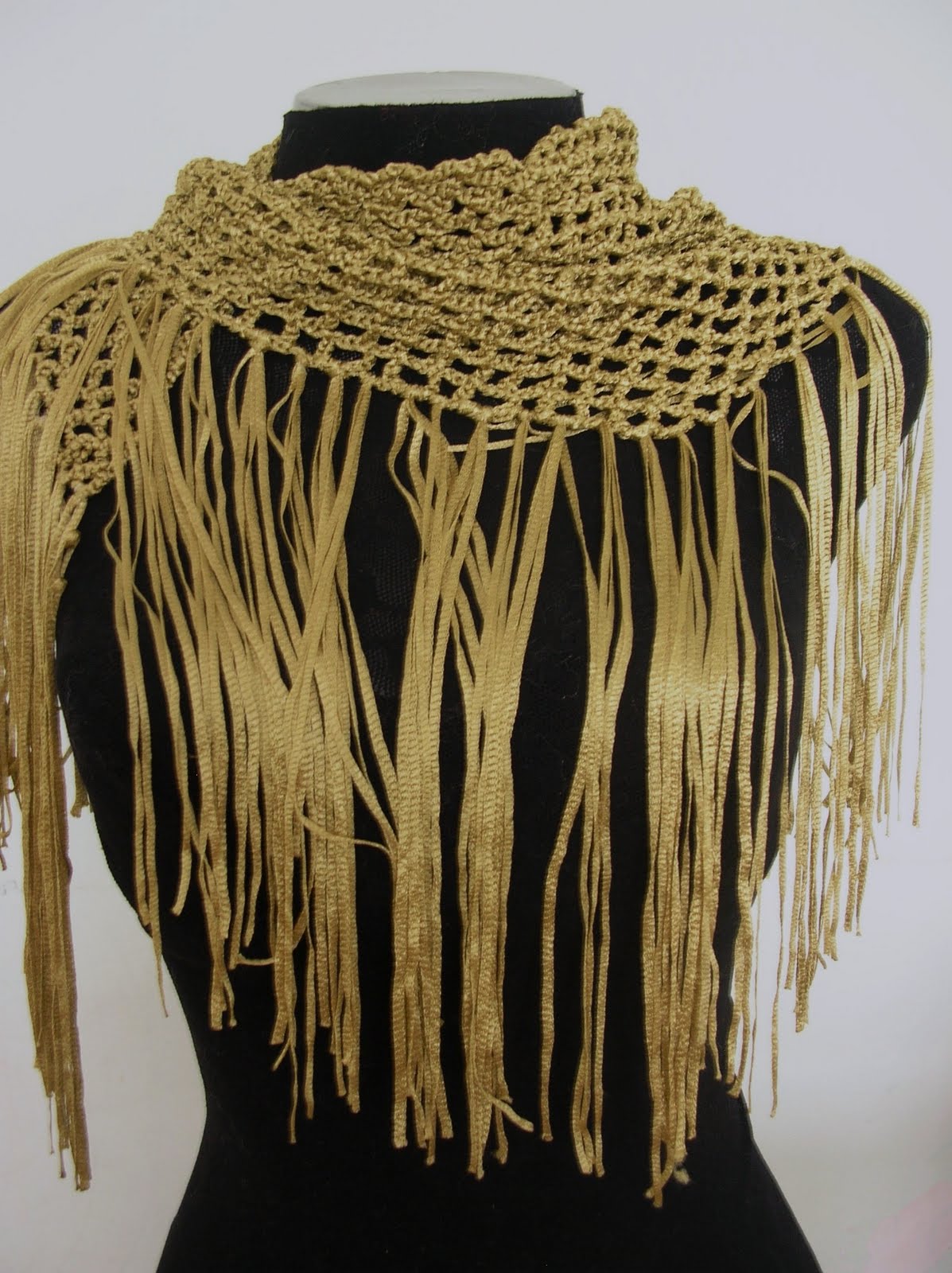 Reta por tricô: Cachecol