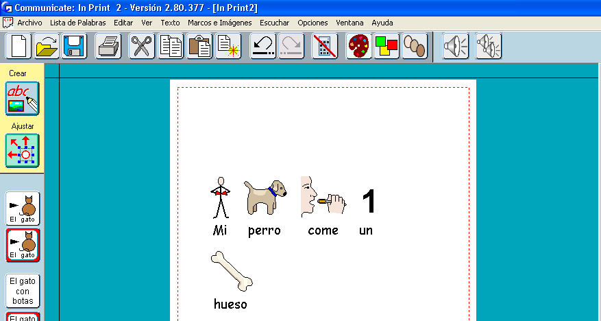 Necesidades educativas. Discapacidad motora.: Communicate in print 2 ...