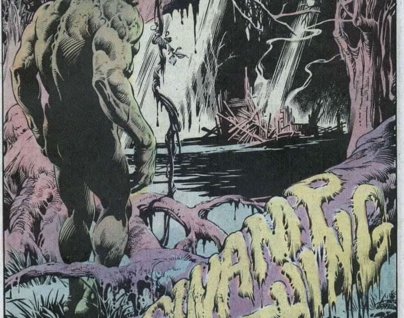 Diversions Of The Groovy Kind Making A Splash Nestor Redondos Swamp Thing