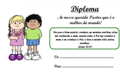 Sugestões para comemorar o Dia do Pastor