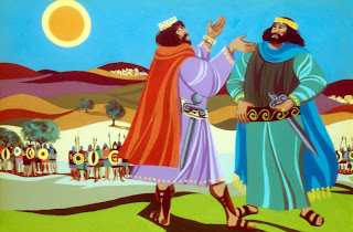 IMAGENS BÍBLICAS: ELIAS E O REI ACABE