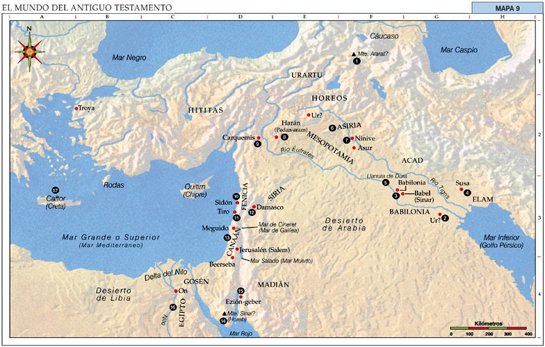Jornal da Assembléia - "A Voz do Povo de Deus": Geografia Bíblica - Rio ...