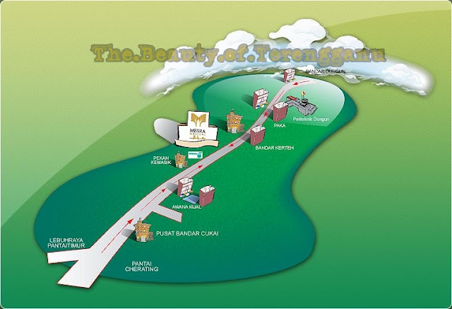 Peta ke Mesra Mall | Keindahan Terengganu