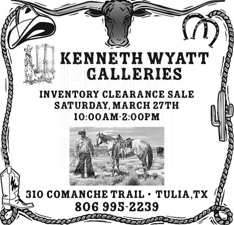 Wyatt Gallery: Inventory Clearance Sale