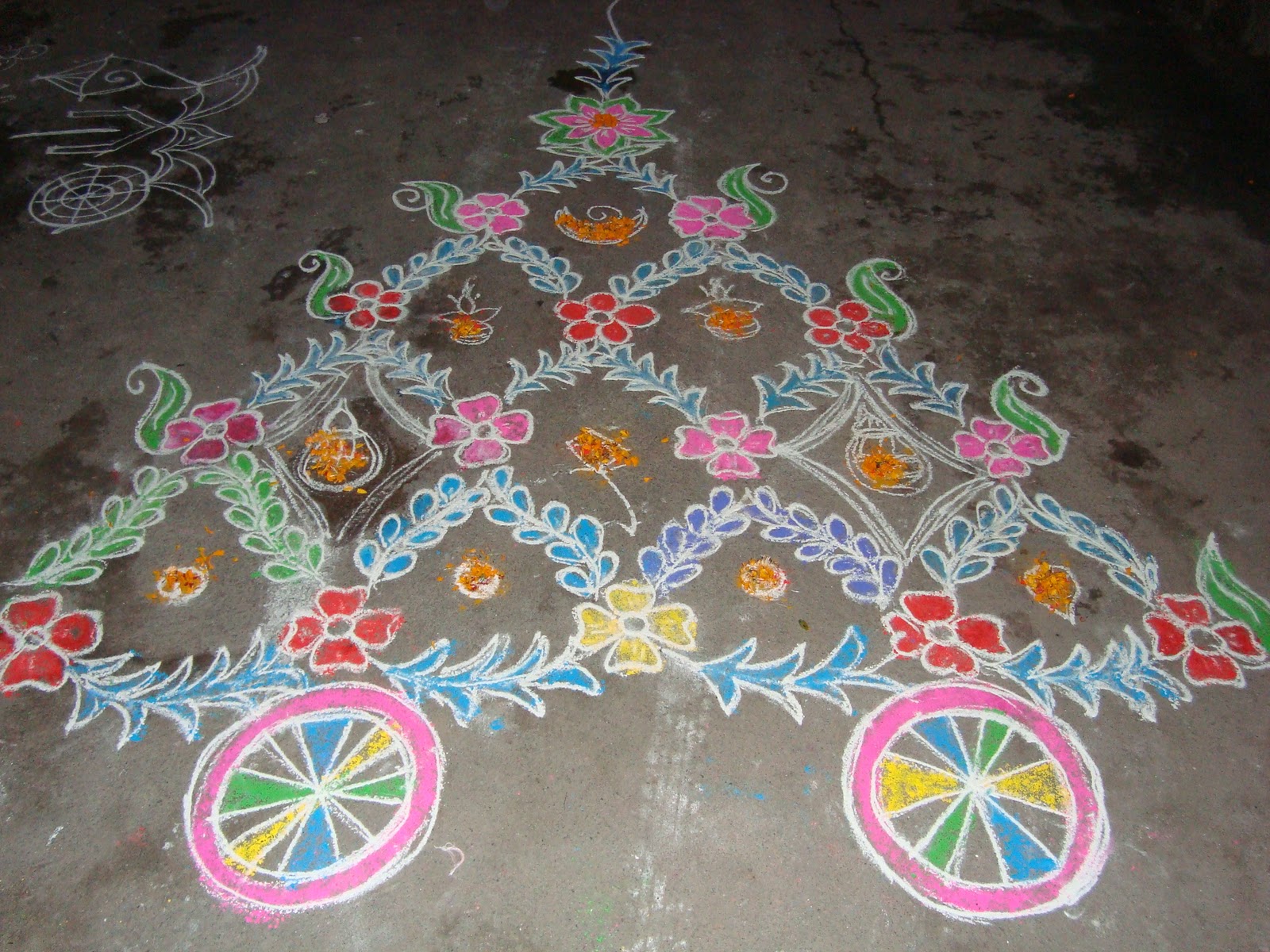 Geetha's Blog: Sankranthi Muggulu