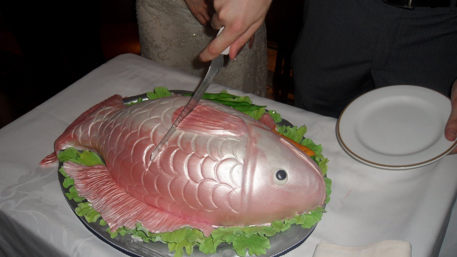 The Birthday Caker: Cake in the disguise of a Snapper