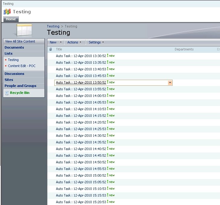 Tech Share How To Create A Custom Timer Jobs In Windows Sharepoint Services 30