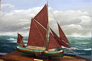 MODELSHIPS & WORLD IN SCALE: Thames Barge "Kathleen", 1880