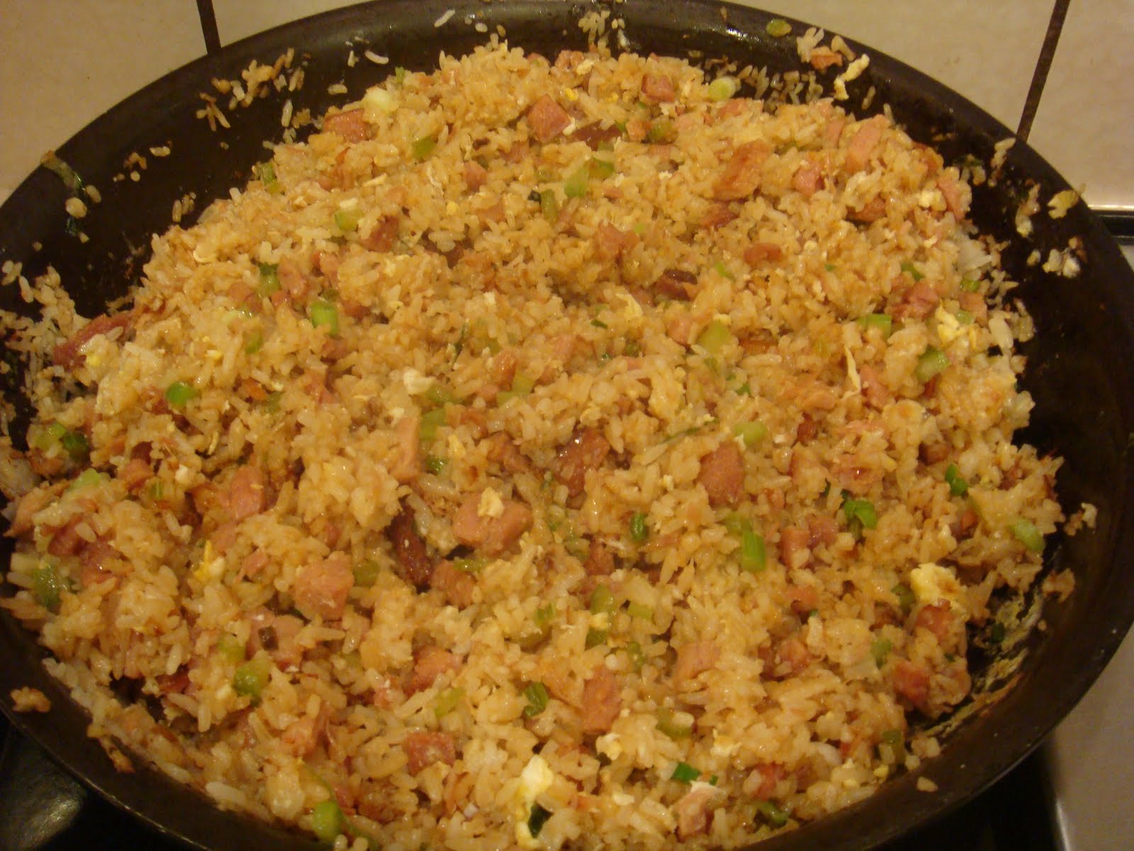 Gourmet Gibbs: Ham Fried Rice
