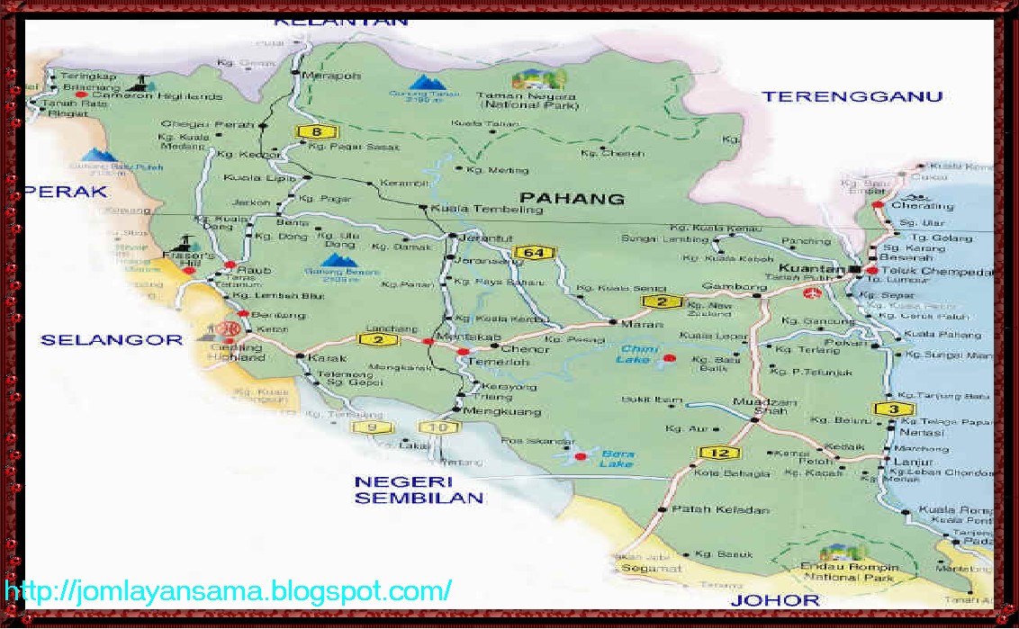 Jom Layan Sama: Peta Malaysia
