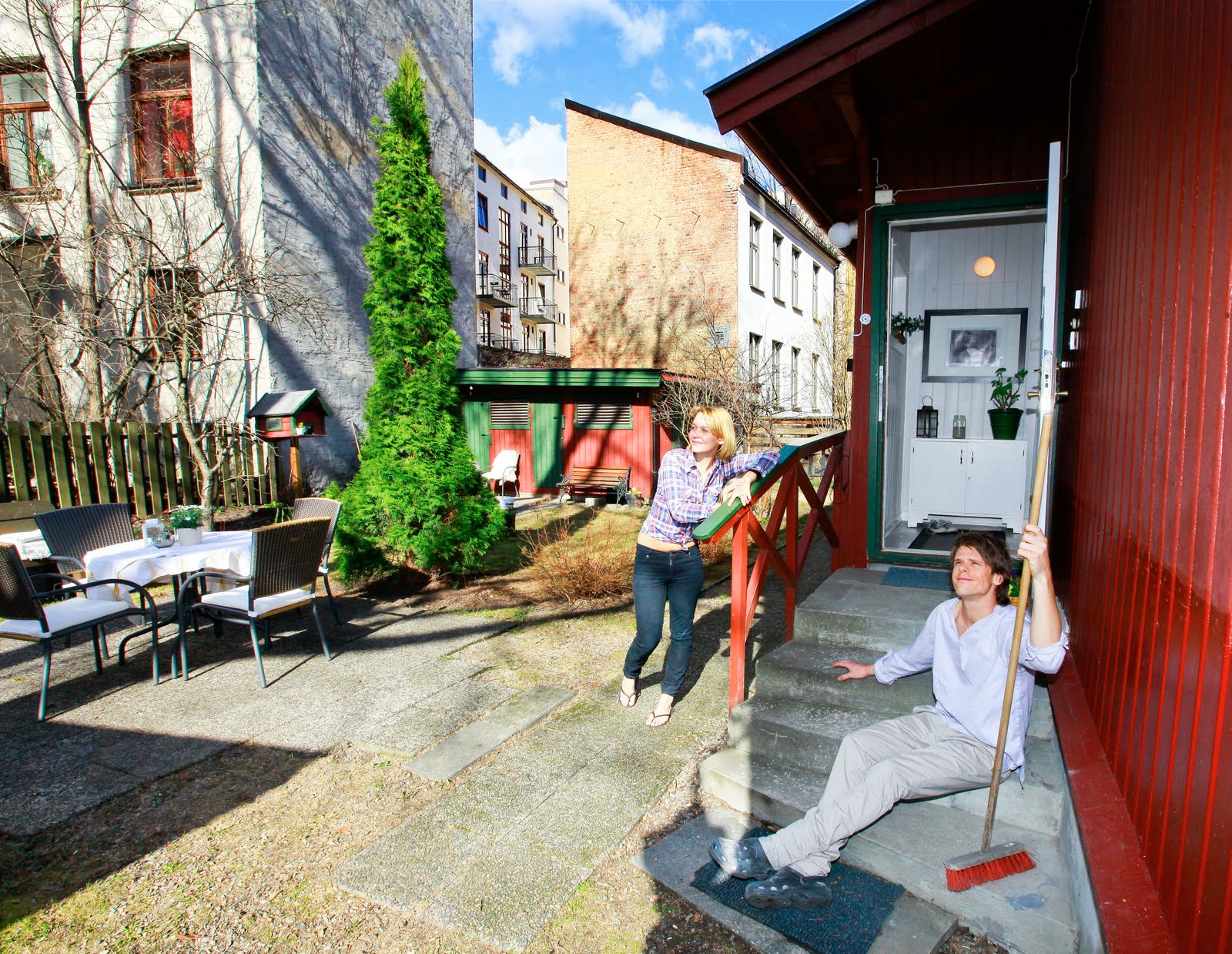 Project Vibes gate: Hjemme hos oss!