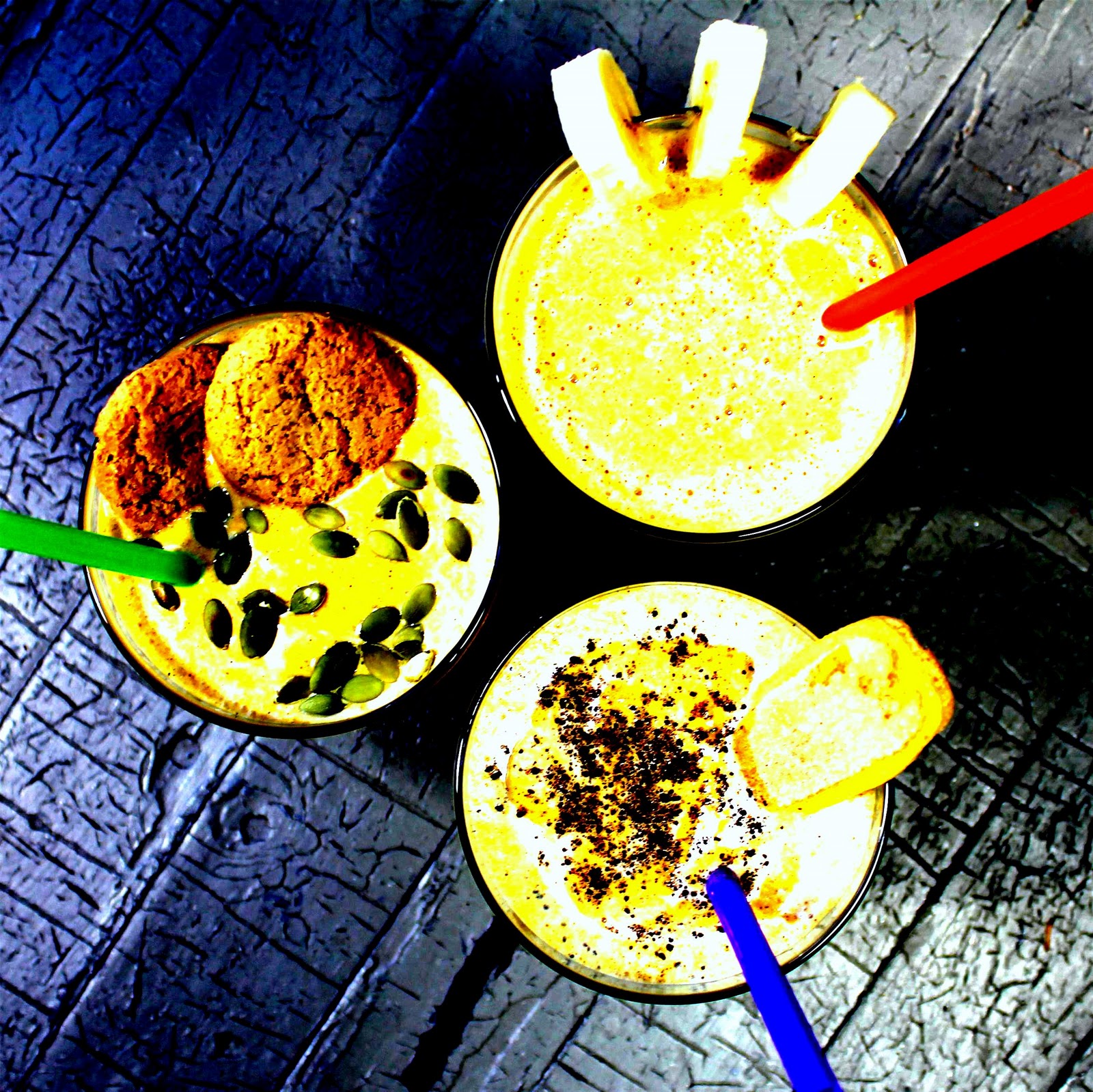 A Spicy Perspective: 1 Pumpkin, 3 Milkshakes