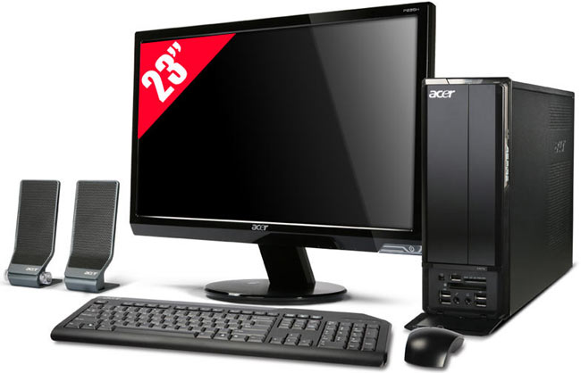 Pictures Of Computers: Acer Aspire X3810 Desktop Pictures