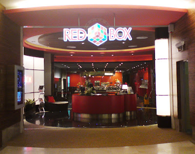 My Very First Blog: Red Box at The Gardens