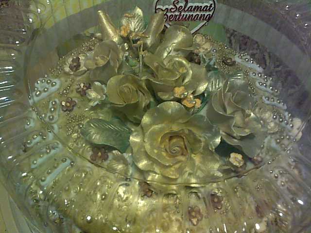 UFFF Cakes Station: Gold Cake @ Kek Emas