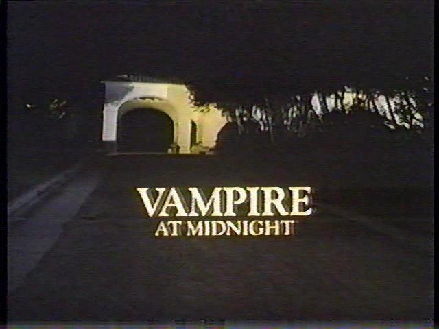 RARE AND HARD TO FIND TITLES - TV and Feature Film: Vampire at Midnight ...