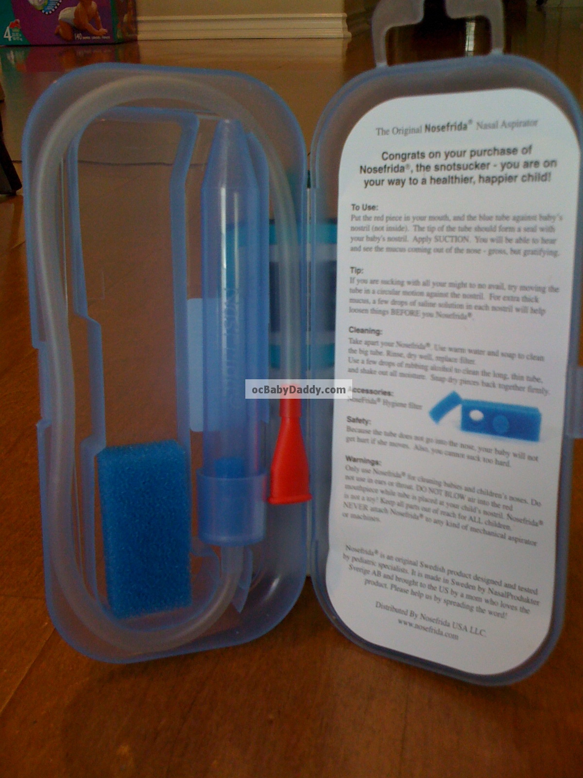 ocBabyDaddy: Snot Sucker (aka nose bulb or aspirator)