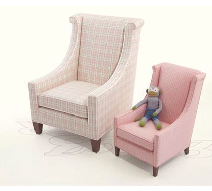 STORYBOOK CHILDREN'S ART: Chairs with flair.