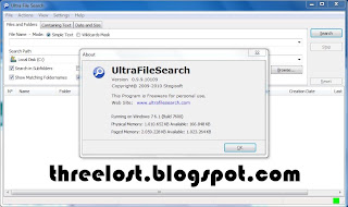 Ultra File Search | ThreeLost