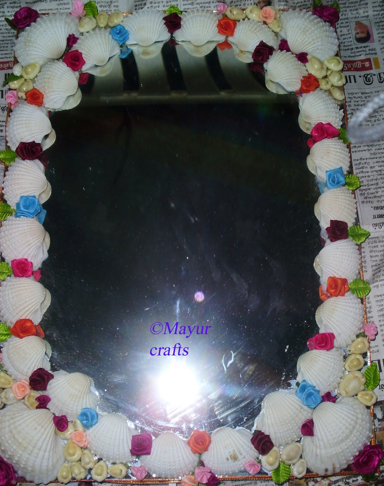 Mayur Arts and Crafts : Mirror Mural