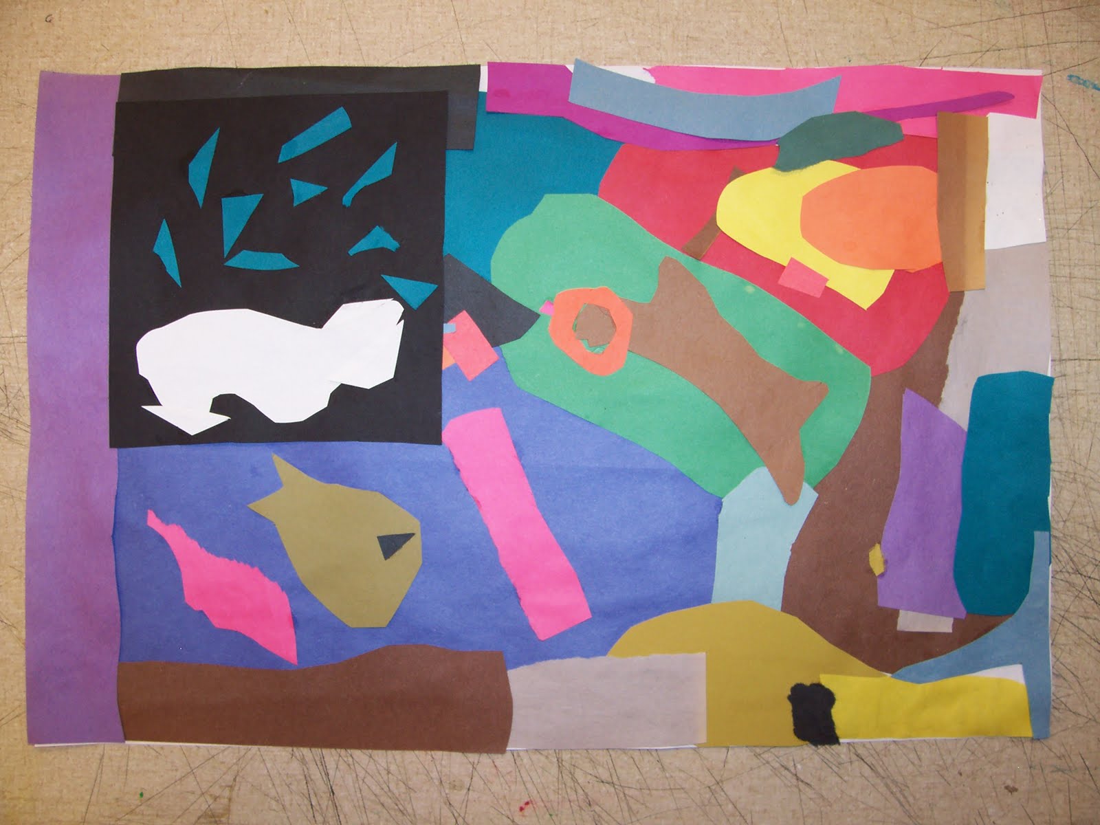 Mrs. Weber's Art Class: Matisse inspired collages - 4th