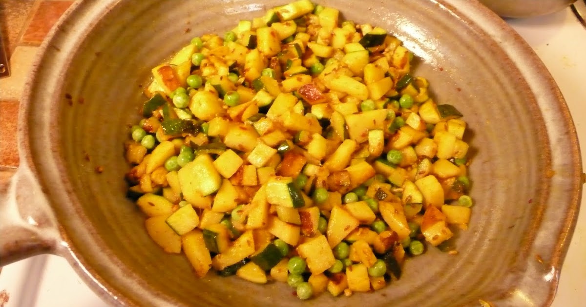 The Colors Of Indian Cooking: Gujarati Vegetables With Lime And Cilantro