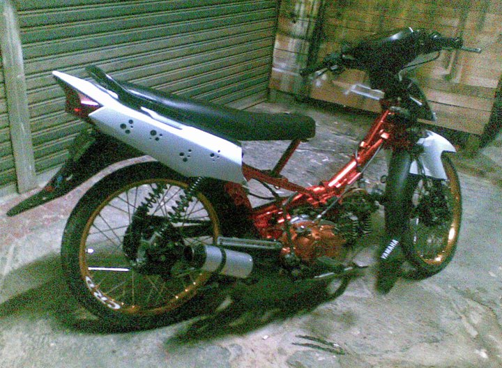 Modifikasi Motor Yamaha 2016: Yamaha Vega R Modif Drag